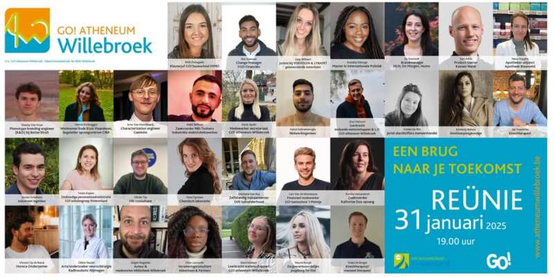 Grote reünie schooljaar 2024-2025 – GO! Atheneum Willebroek